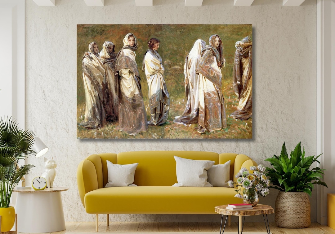 John Singer Sargent Cashmere 1908 Oil Painting Print, John Singer ...