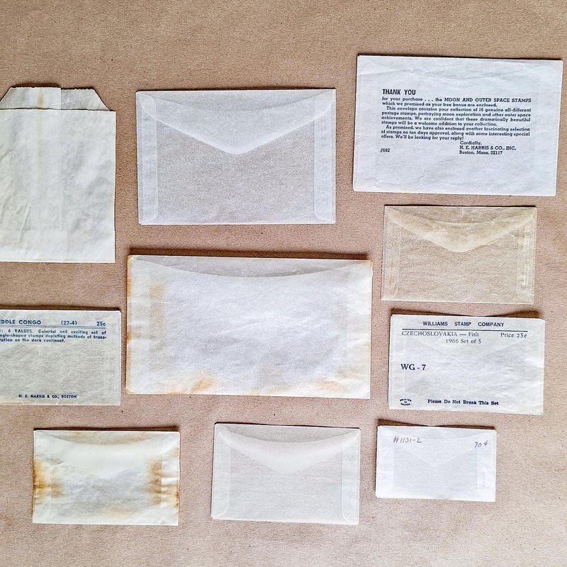 Glassine Envelope - Etsy