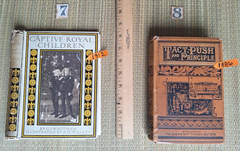 Antique Book Covers - Etsy