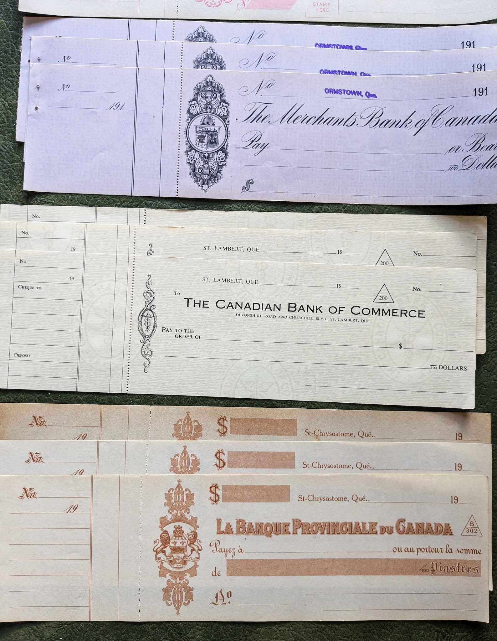 Antique Blank Checks - Etsy