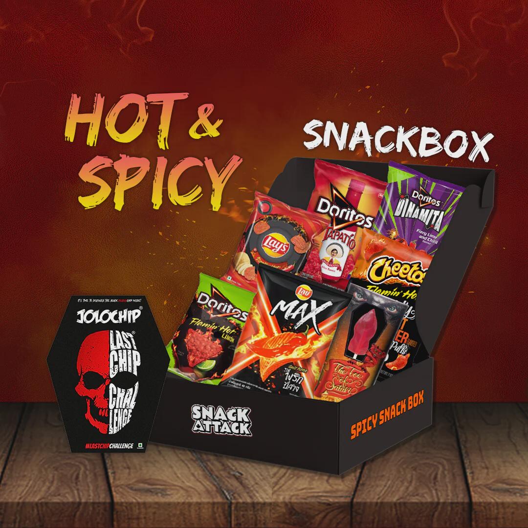 Hot & Spicy Snackbox | Mystery Snack Box | Spicy Snacks | Hot Chips ...