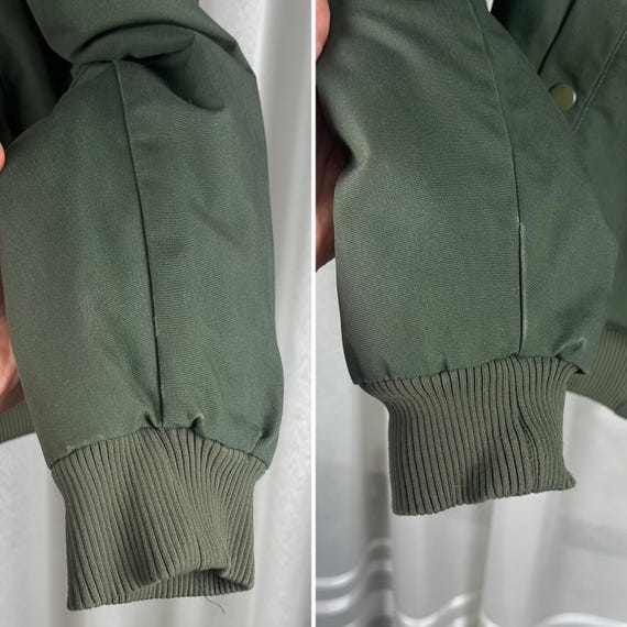 1973 Belgian Military Bomber Jacket Pilot Style Cold-… - Gem