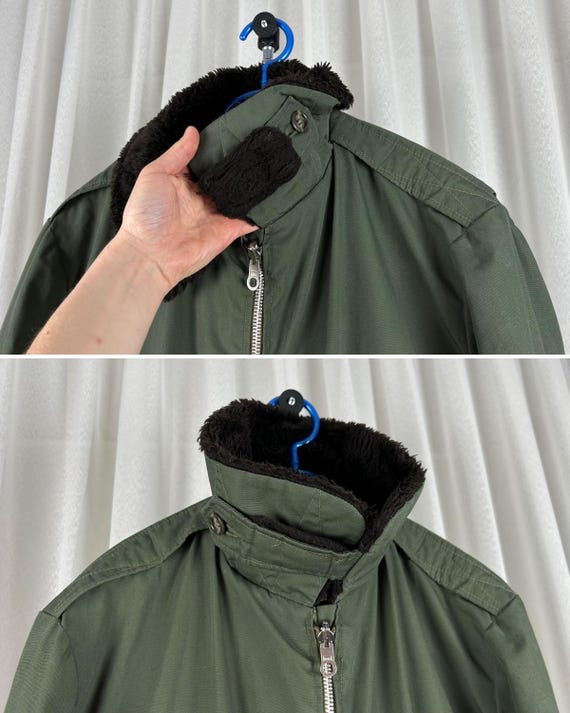 1973 Belgian Military Bomber Jacket Pilot Style Cold-… - Gem