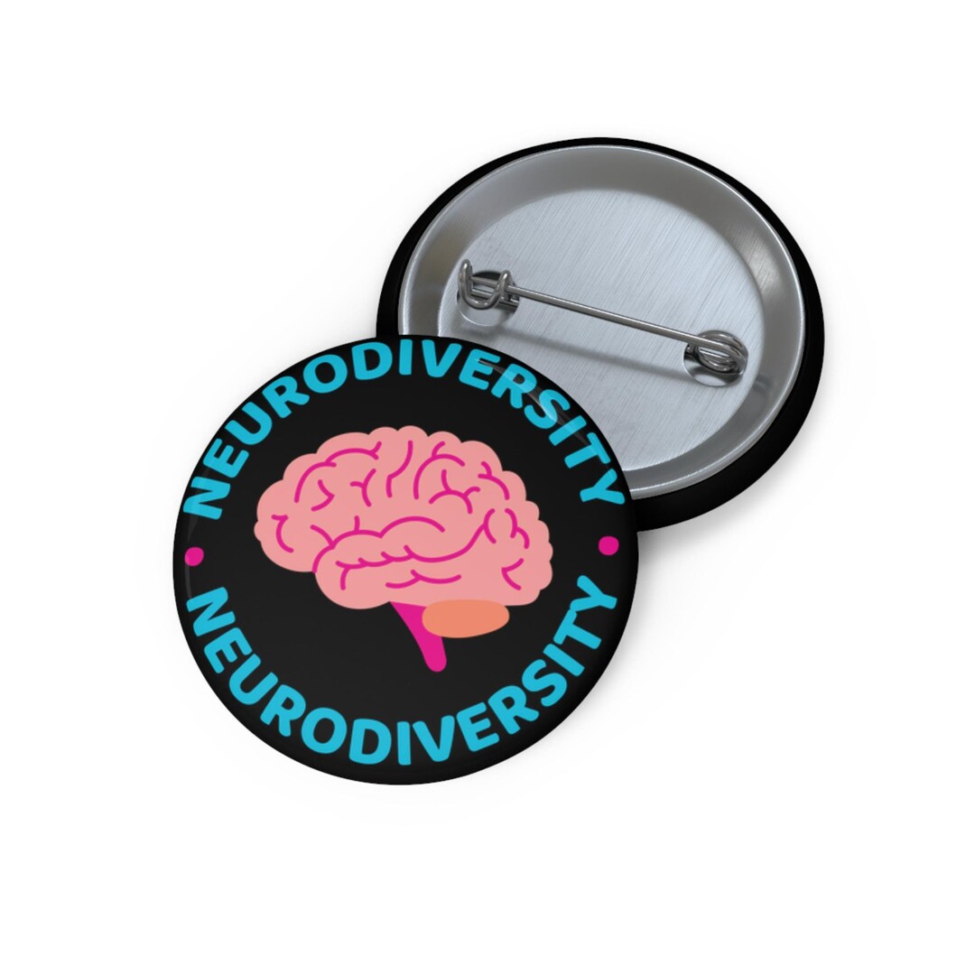 Neurodiversity Matters Solidarity Pin Buttons - Etsy