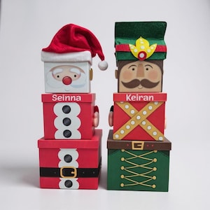 Personalised Santa Stackable Christmas Eve Box | Personalised ...