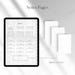 Digital Planner-grunge Distressed Emo Gray Undated Calendar 478 Pages ...