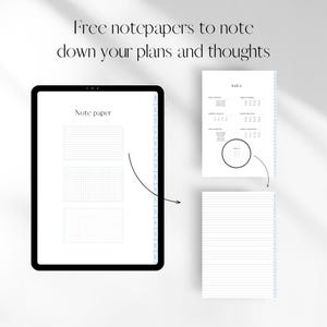 2025 Blue Digital Planner-minimalist Dated Calendar, Goodnotes ...