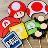 Super Mario Party Photobooth Props, DIGITAL DOWNLOAD, Birthday ...