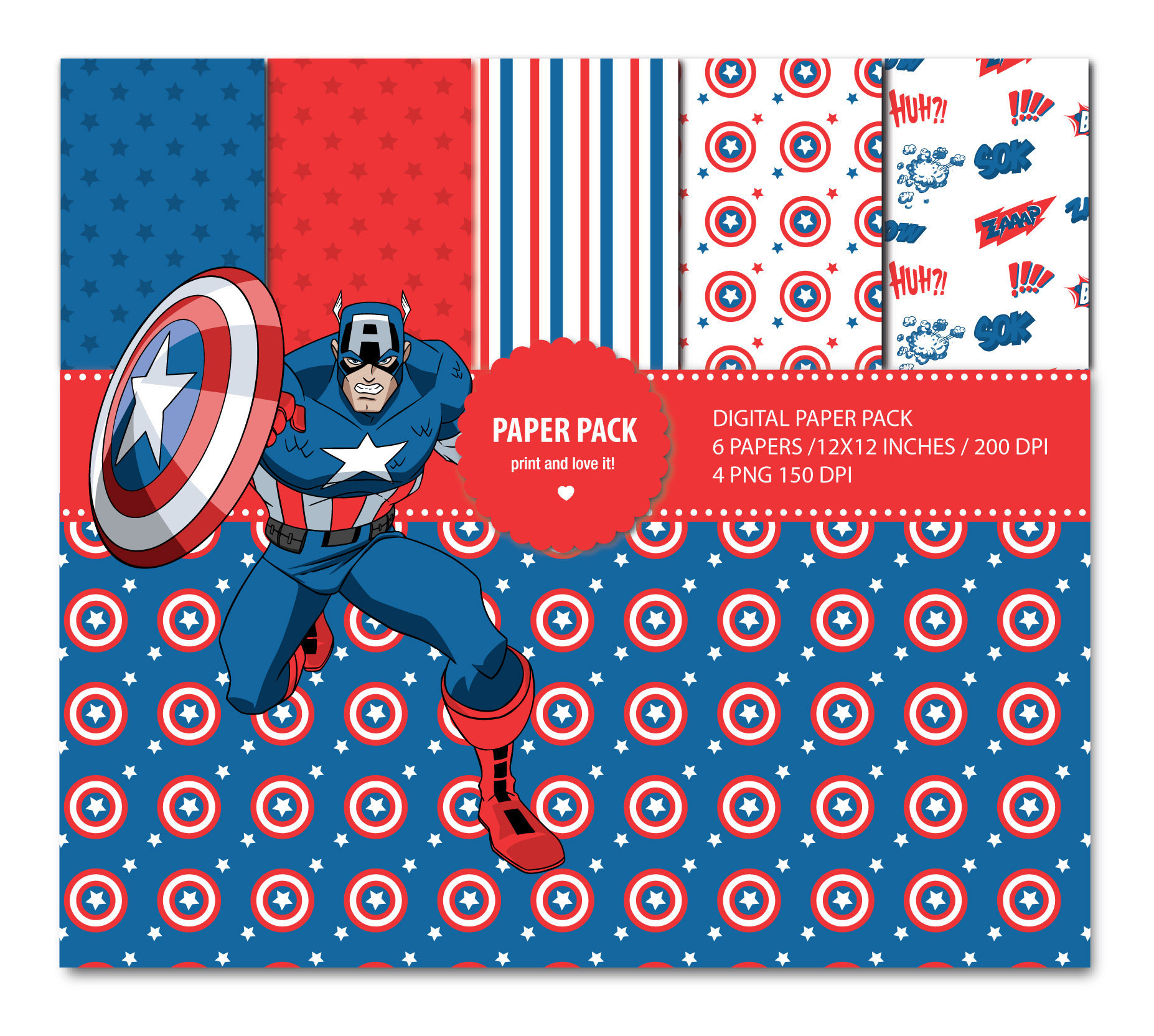 Captain America Sheets