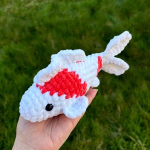 Crochet Pattern 2 in 1: Koi Fish and Mini Koi Fish, PDF, Amigurumi, Koi ...