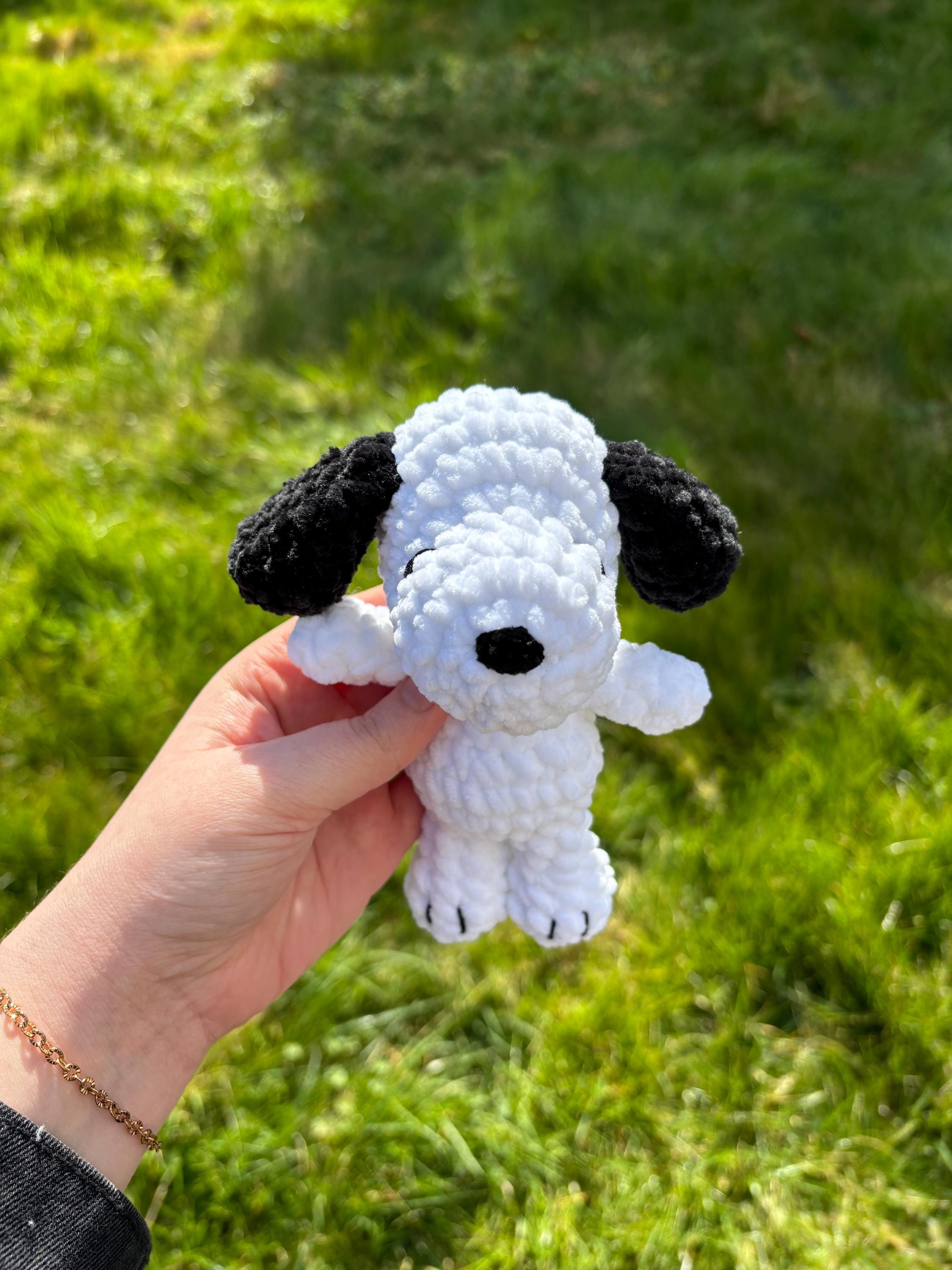 Crochet Pattern: Snoopy Dog, PDF, Amigurumi (english and French ...