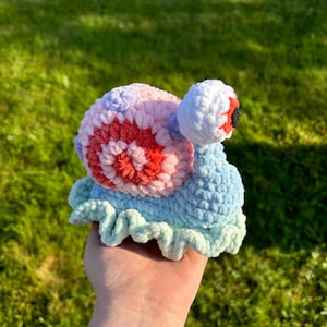 Crochet Pattern: Sea Snail, PDF, Amigurumi (english and French Version ...