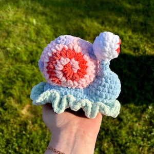 Crochet Pattern: Sea Snail, PDF, Amigurumi (english and French Version ...