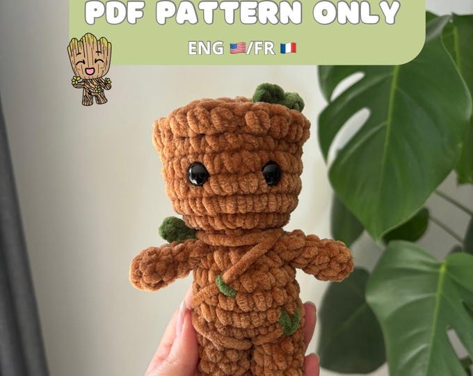 Groot Amigurumi - Etsy