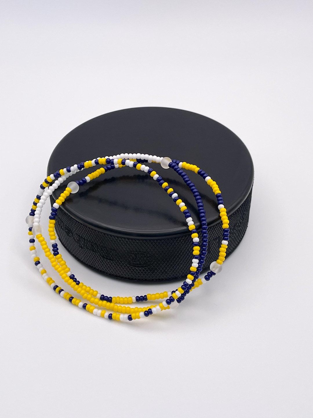 Nashville Predators Seed Bead Bracelets | Handmade NHL Jewelry, Boho ...