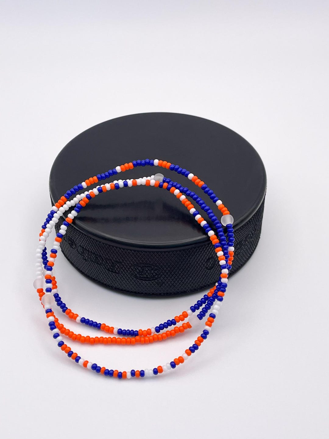 New York Islanders Seed Bead Bracelets | Handmade NHL Jewelry, Boho ...