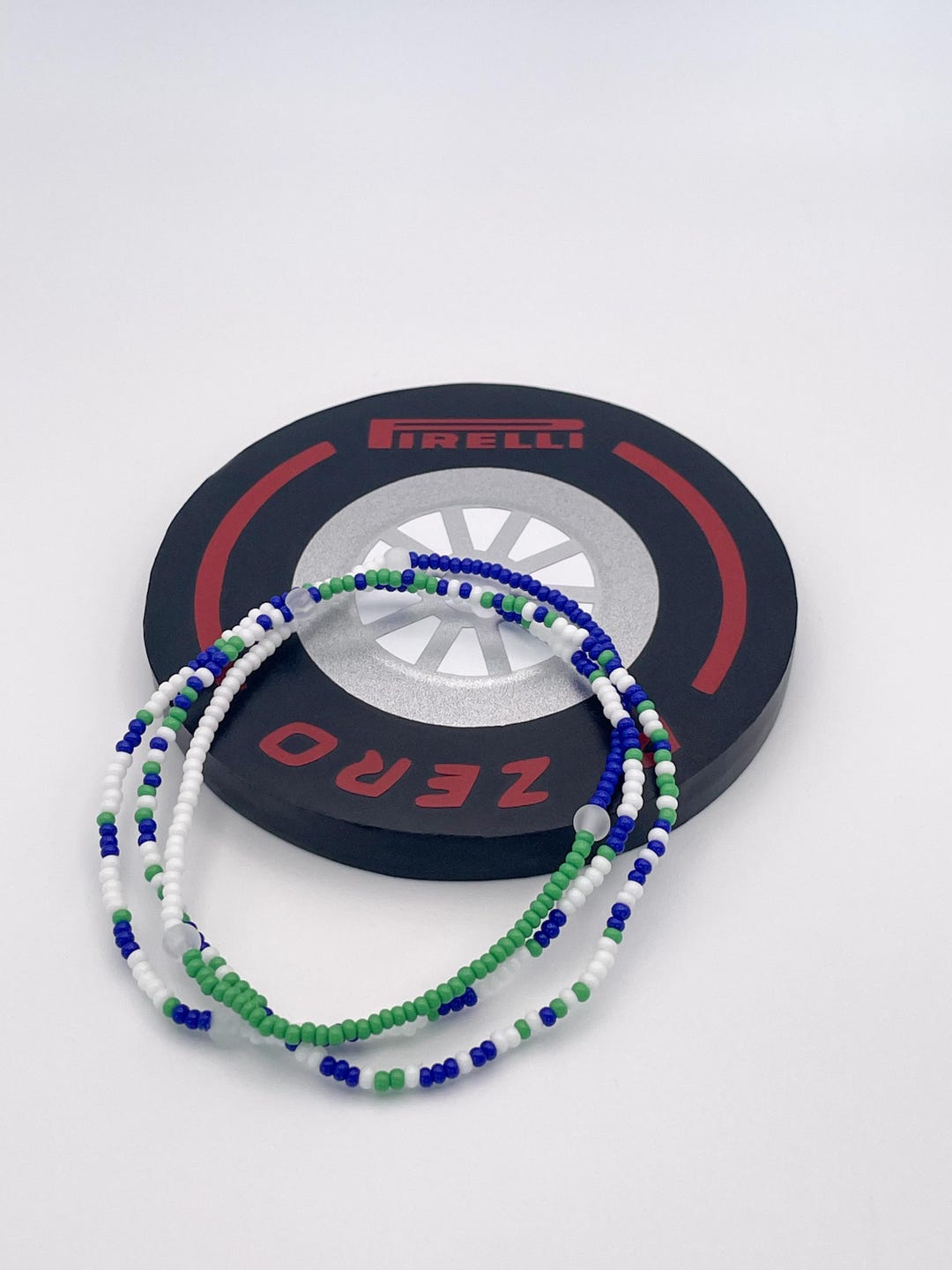 Racing Bulls Seed Bead Bracelets | Handmade F1 Jewelry, Boho Stacking ...