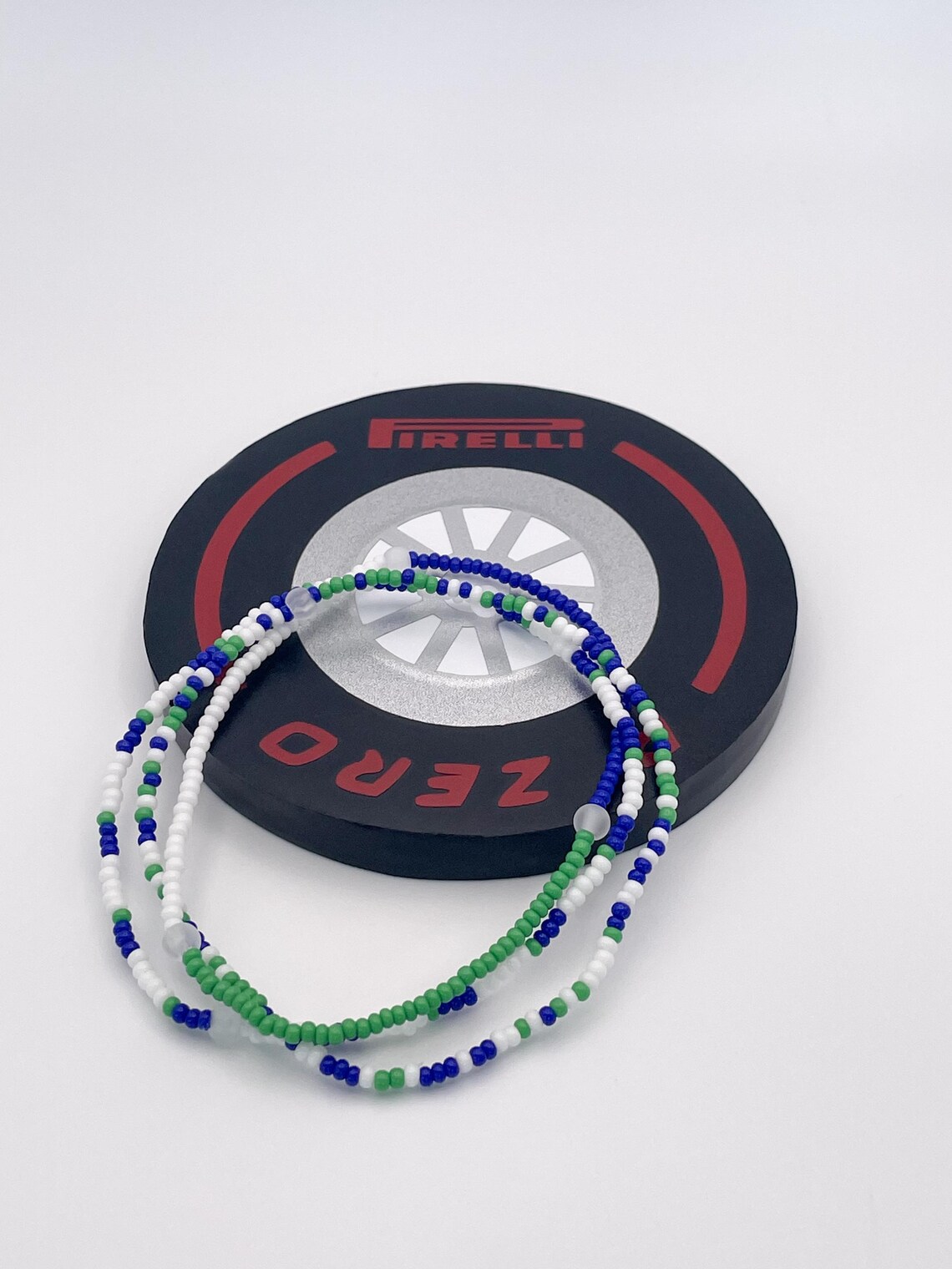 Racing Bulls Seed Bead Bracelets | Handmade F1 Jewelry, Boho Stacking ...