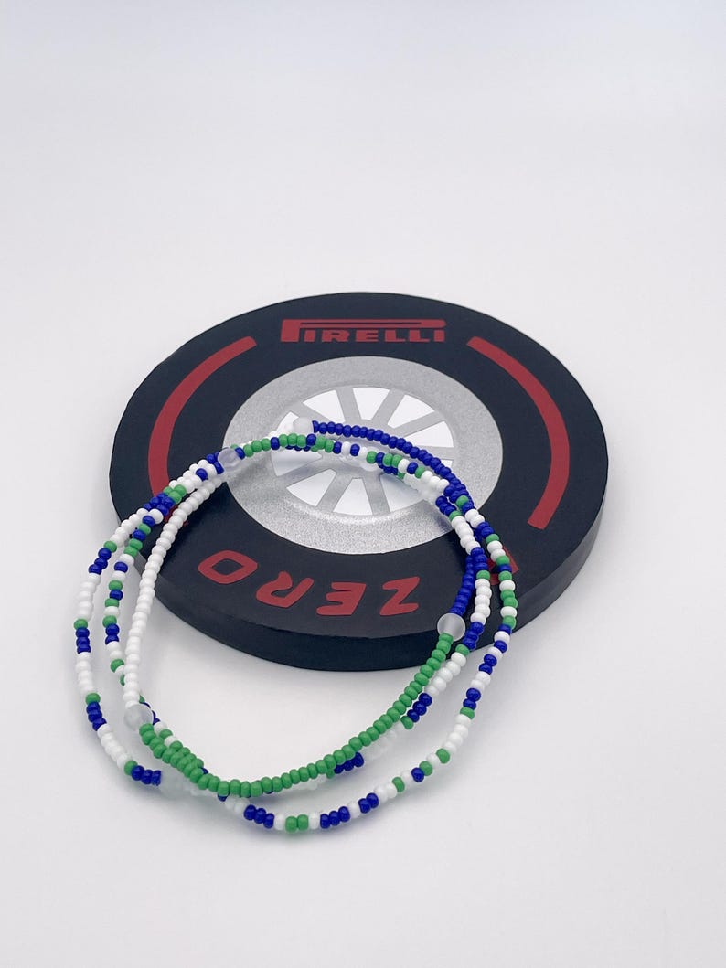 Racing Bulls Seed Bead Bracelets | Handmade F1 Jewelry, Boho Stacking ...