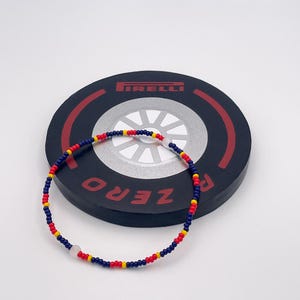 Red Bull Racing Seed Bead Bracelets | Handmade F1 Jewelry, Boho ...