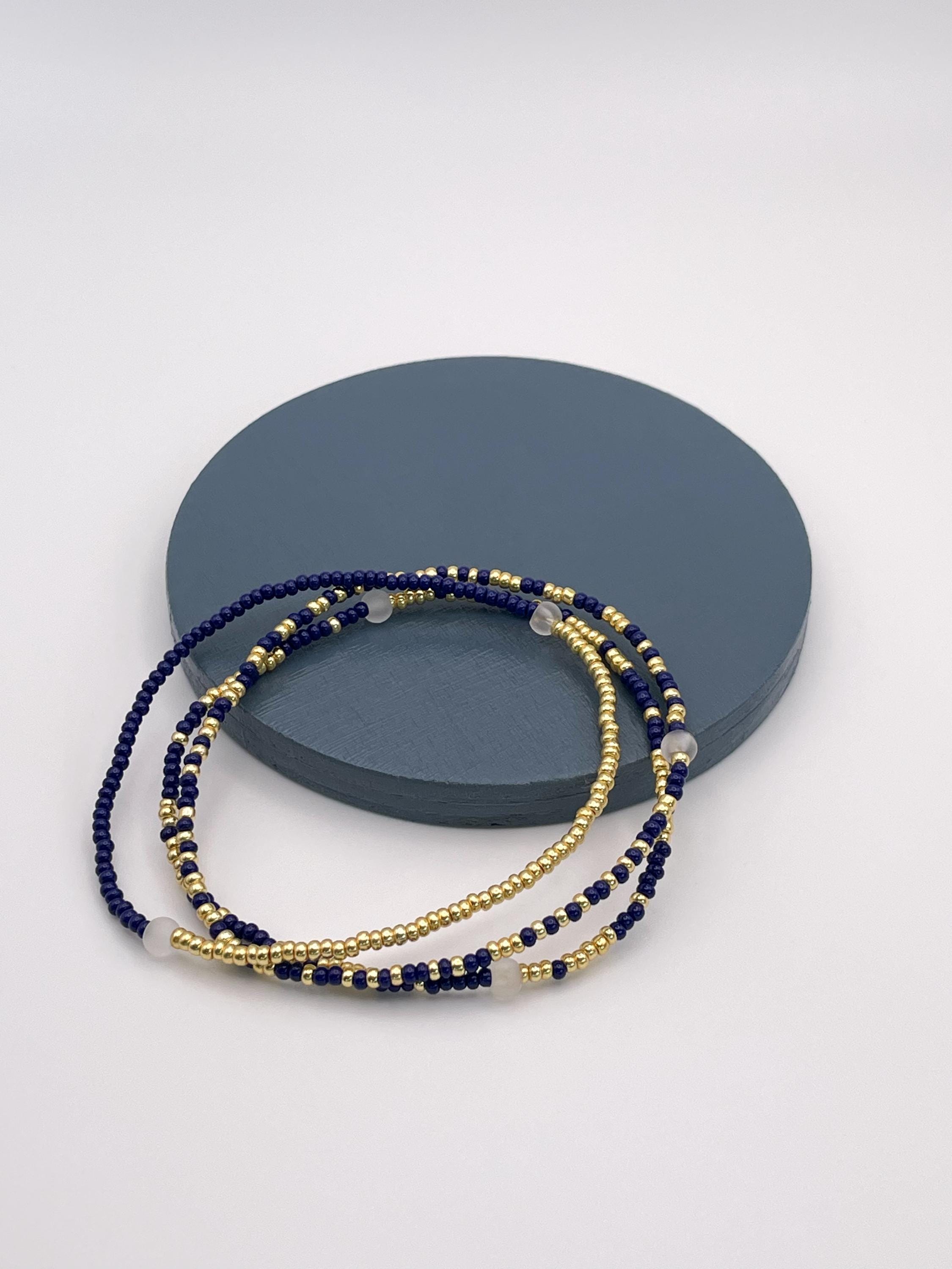 University of Notre Dame Fighting Irish Seed Bead Bracelets | Handmade ...