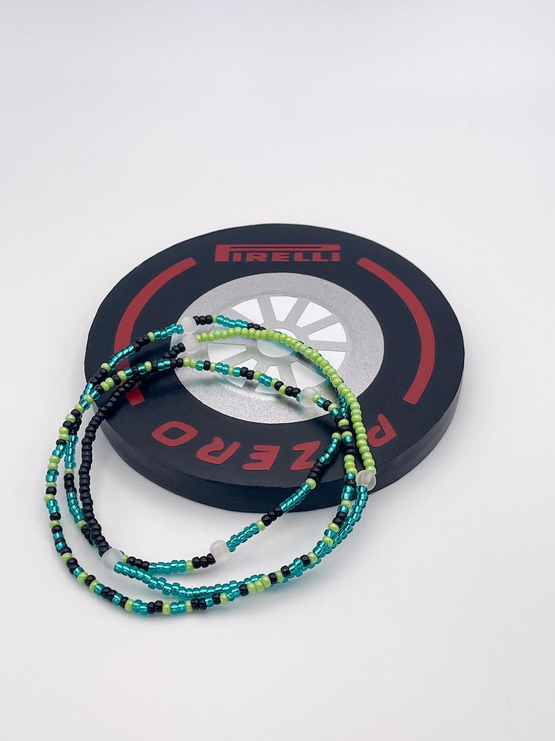Aston Martin Seed Bead Bracelets | Handmade F1 Jewelry, Boho Stacking ...