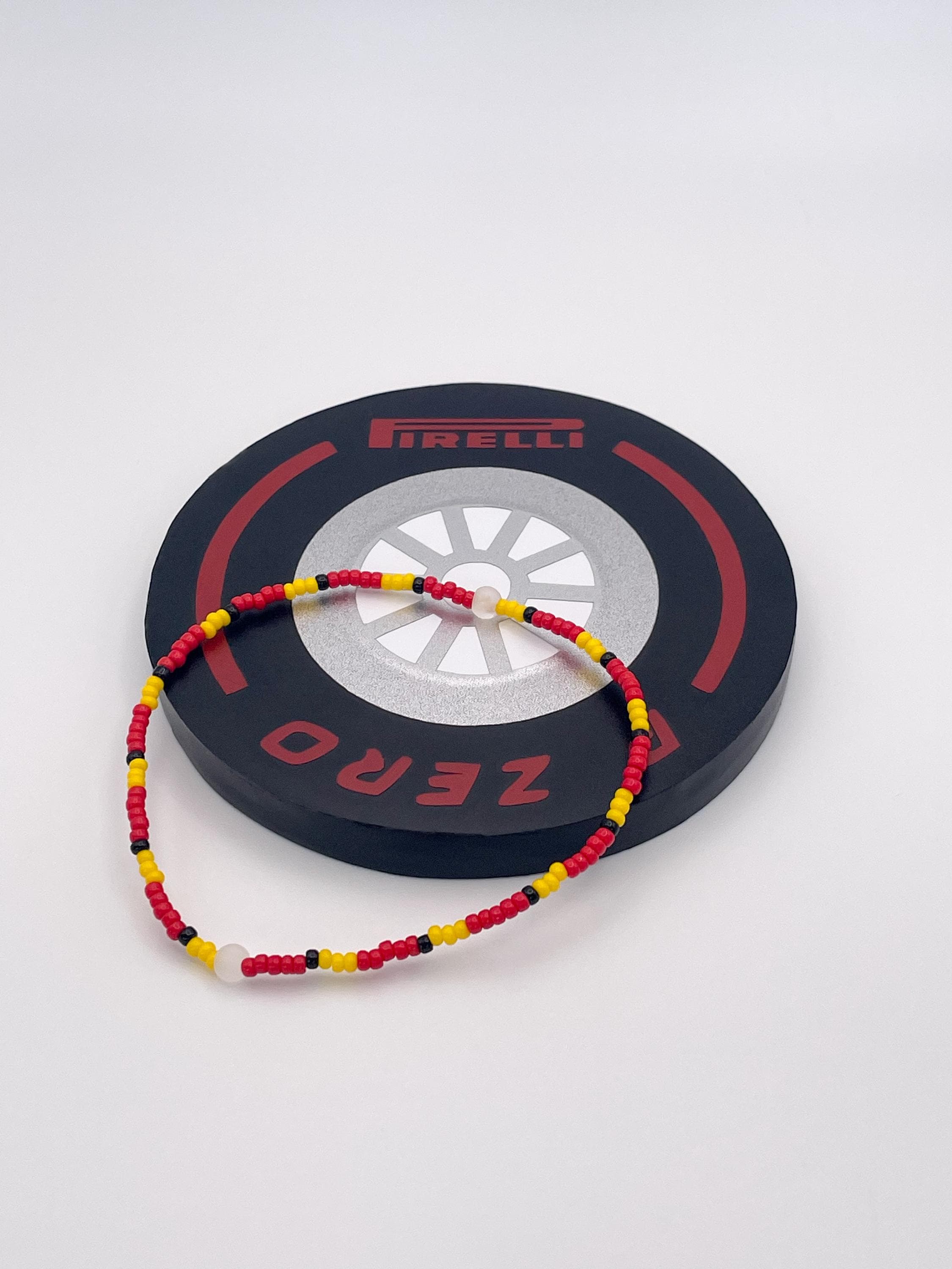 Ferrari Seed Bead Bracelets | Handmade F1 Jewelry, Boho Stacking ...
