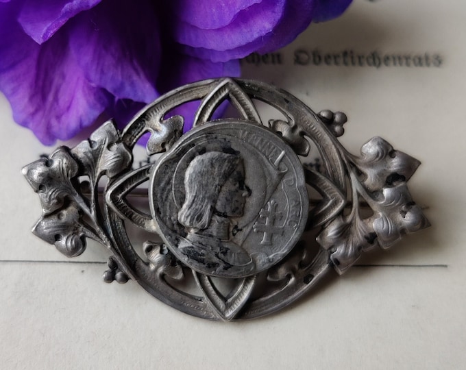 Joan of Arc - Jeanne D'arc - Patron Saint of France - Rare Antique ...