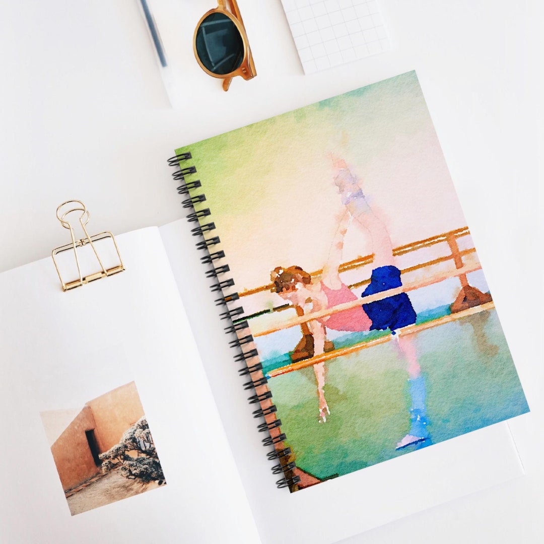 Ballerina Book, Training Notebook Logbook for Ballet Class, Dancers ...