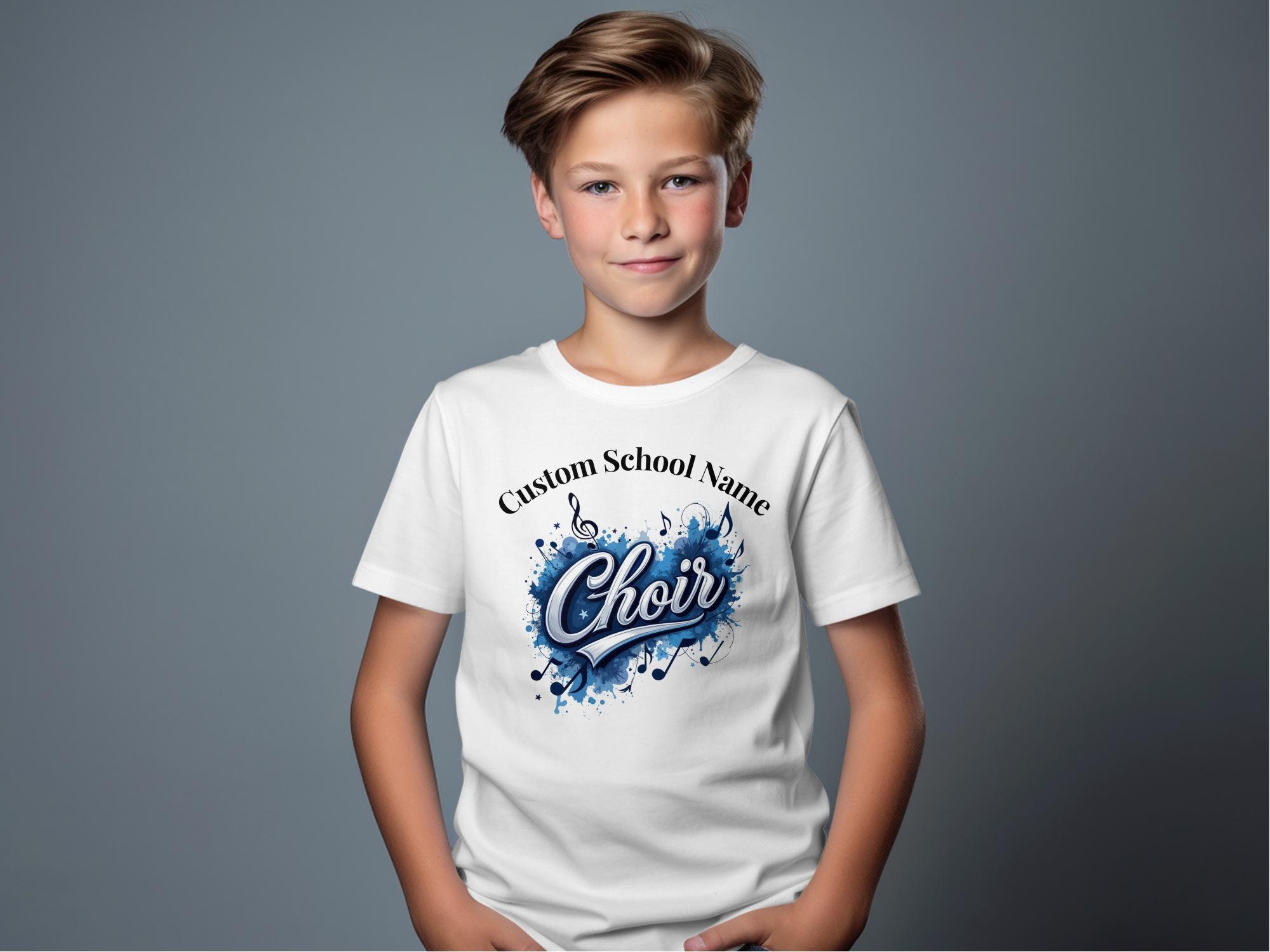 Custom Choir Shirt | Personalized Band Spirit Wear | Music Teacher Gift ...
