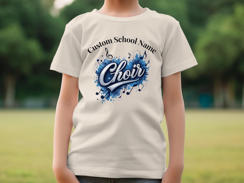 Custom Choir Shirt | Personalized Band Spirit Wear | Music Teacher Gift ...