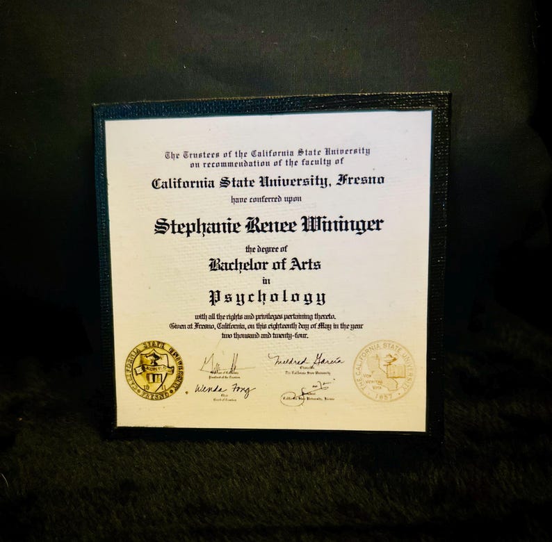 Graduation Gift of Diploma - Ornaments & Magnets - Etsy