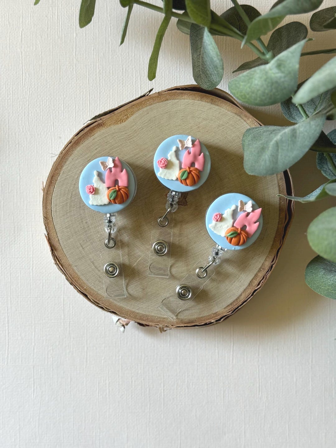 Cinderella Badge Reel | Cinderella Inspired Badge Reel | Badge Reel for ...