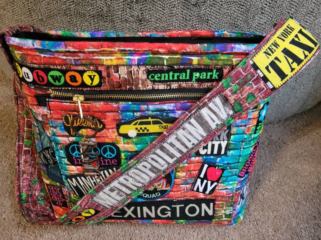 Graffiti New York Tote Bag Purse Pocketbook Handbag - Etsy