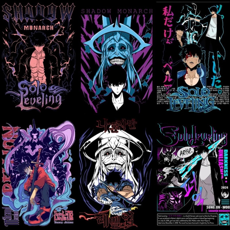 Solo Leveling Svg - Etsy