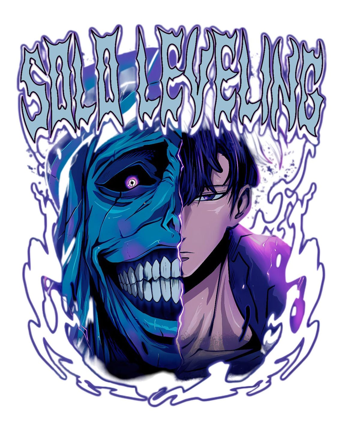 SOLO LEVELING PNG -pdf, Solo Leveling Art | Anime-inspired Digital File ...