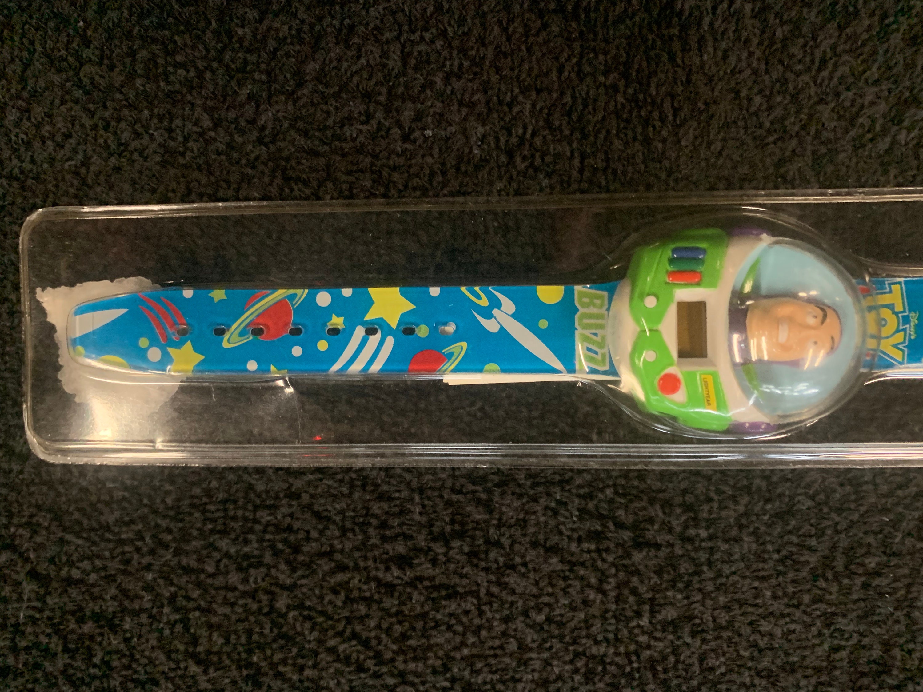 Vintage Walt Disney Toy Story Buzz Lightyear 3D Kids Digital Wrist ...