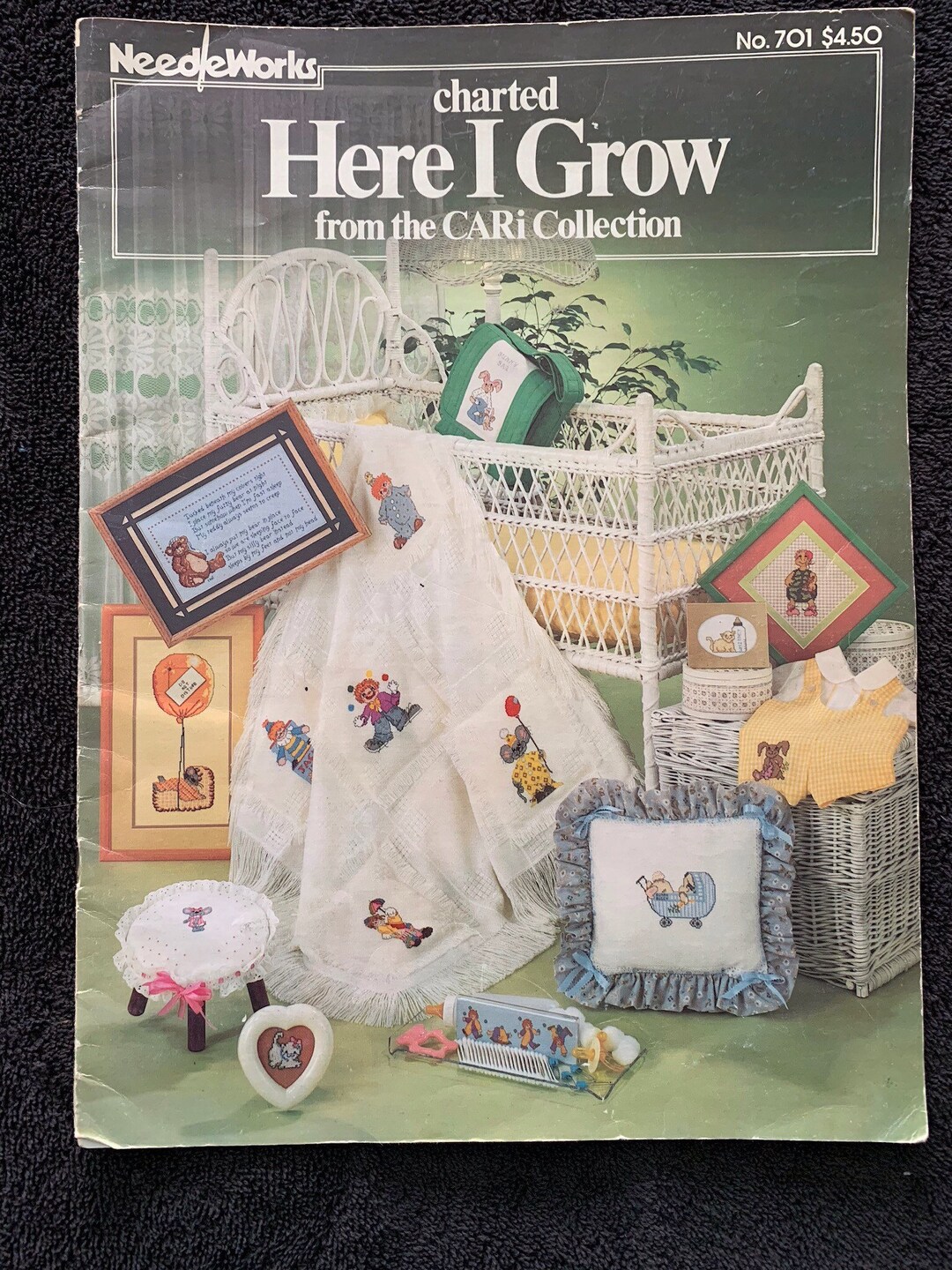 Here I Grow Coss Stitch Pattern Booklet - Etsy