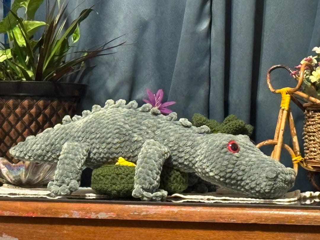 Plushy Amigurumi Alligator PDF Pattern - Etsy