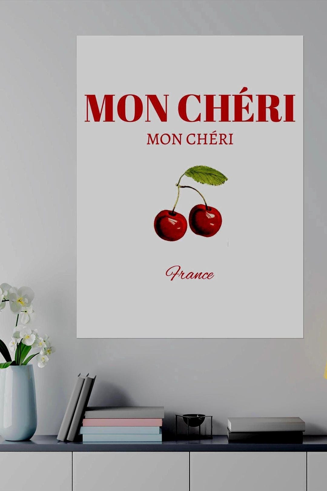 Cherry Poster - Etsy