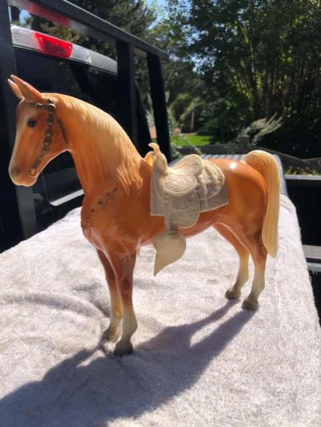 Vintage Plastic Toy Horse - Etsy