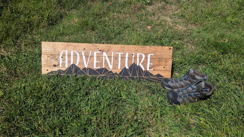 Adventure Wall Sign - Etsy