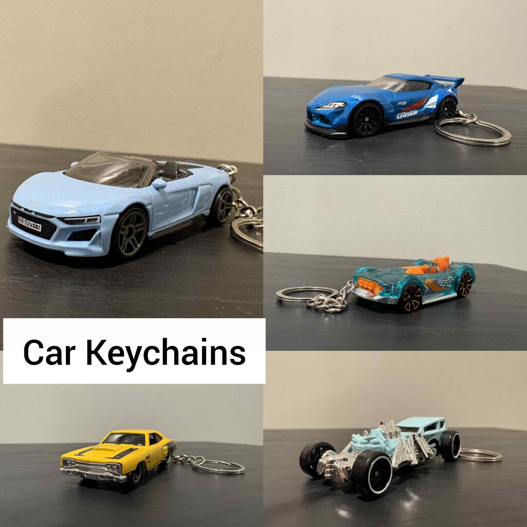 Handmade Car Keychains Hotwheels/matchbox - Etsy