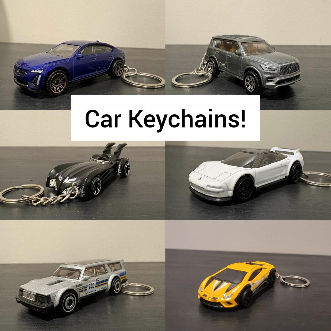 Handmade Car Keychains Hotwheels/matchbox - Etsy
