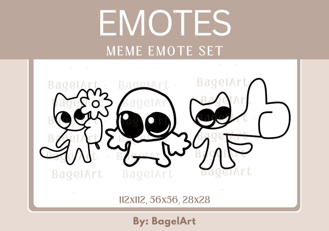 Reaction Image Emotes - Meme Emotes - Channel Points - Streaming ...
