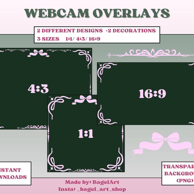 Coquette Border - Etsy