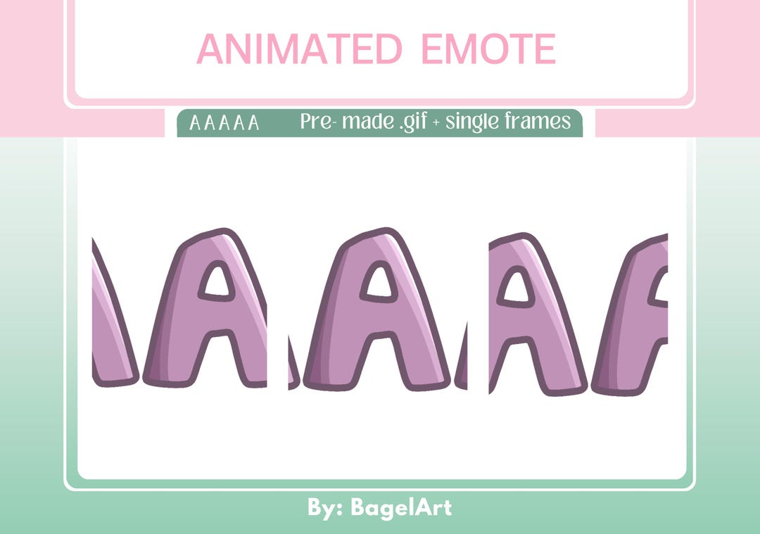 Animated Emote - Screaming Emote - AAAA Emote - Excited - Yelling ...