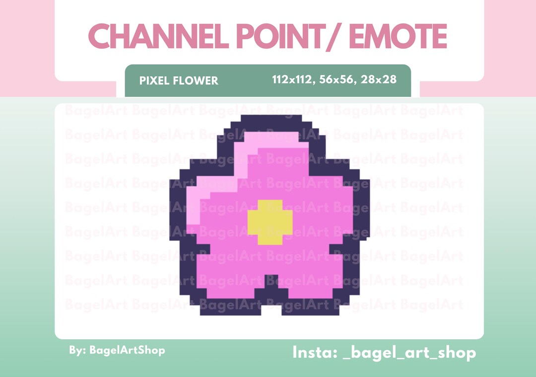 Flower Channel Point - Flower Emote - Twitch - Youtube - Discord ...