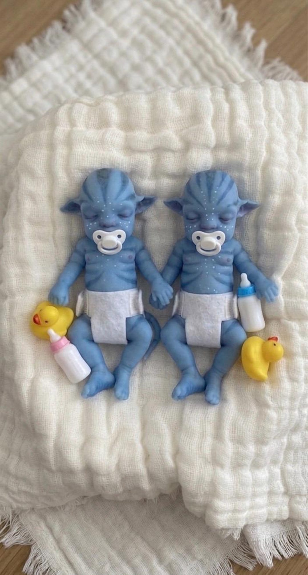 Avatar Silicone Baby, Na Vi, Alien Silicone Baby, Blue Goblin Reborn ...