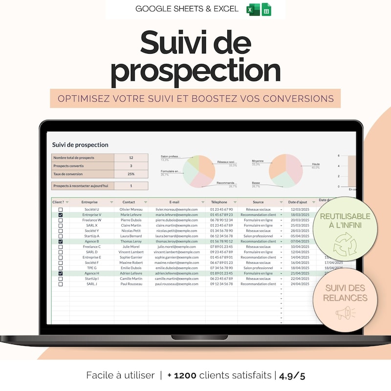 Prospecting Google Sheets - Etsy UK